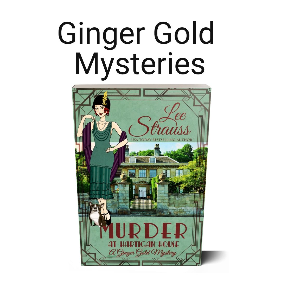 Shop Ginger Gold Cozy Historical Murder Mystery Series at Lee Strauss Books